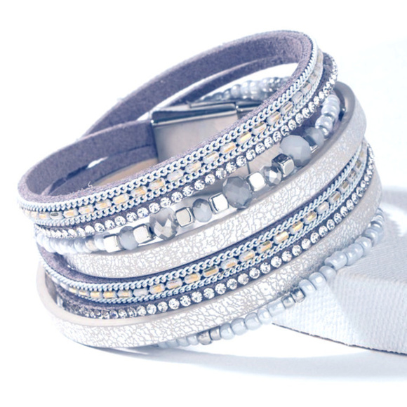 SAACHI | Jewelry | Saachi Gloria Double Wrap Bracelet | Poshmark